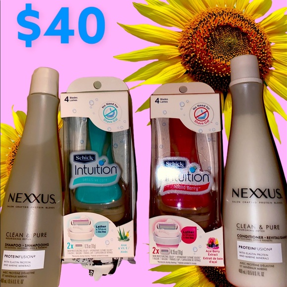 Hair | Nexxus Shampooconditioner And Womans Schick Razors | Poshmark
